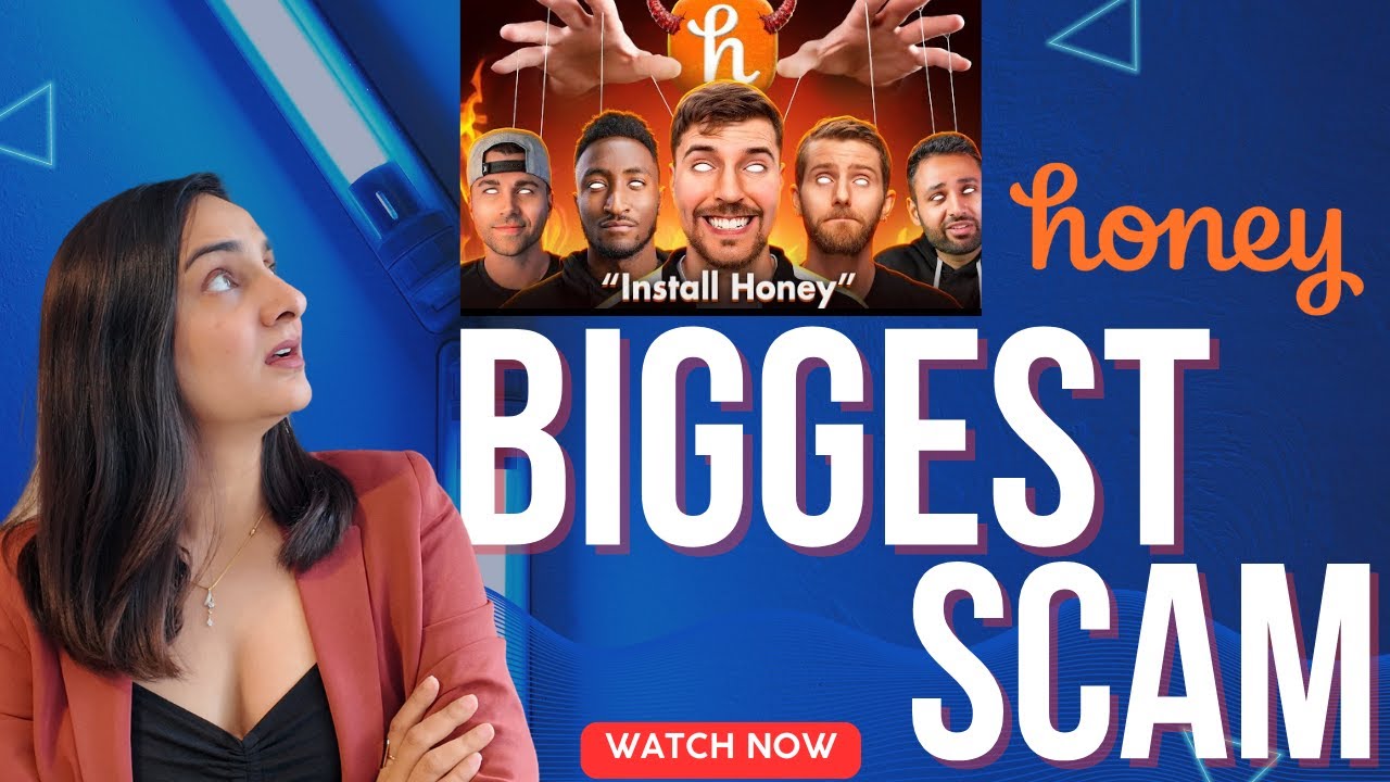 Biggest Scam in Youtube History || Honey Influencer Affiliation Scam ...