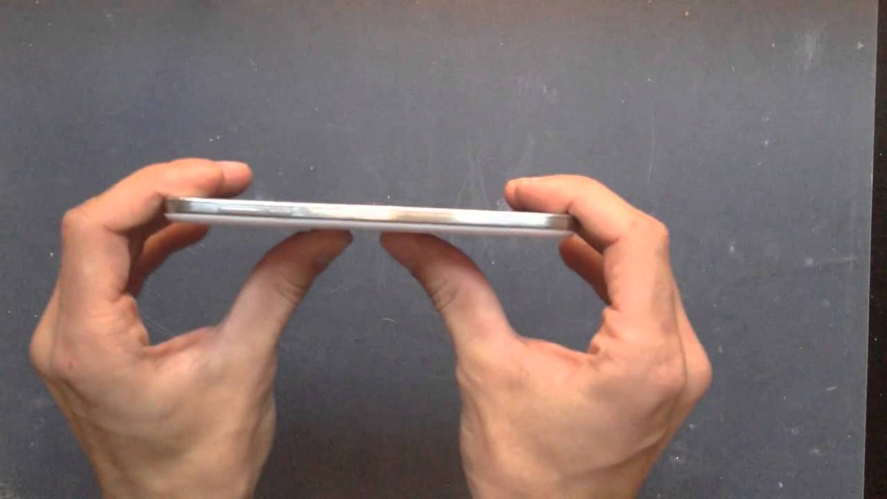 Samsung Galaxy S4 Bend test Will it bend iPhone 6 Plus Follow up ...