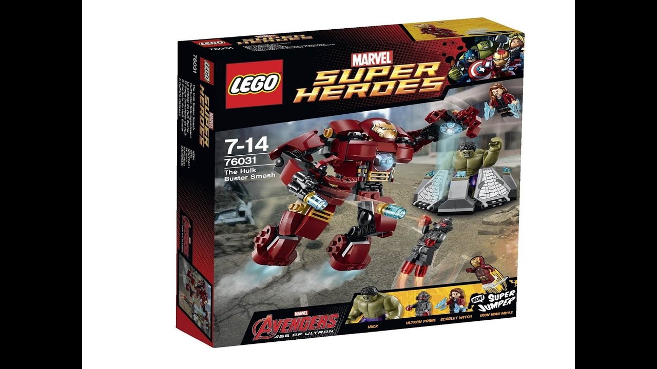 LEGO Marvel Hulkbuster Smash set analysis - YouTube