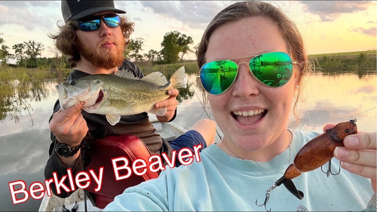 First time using Berkley Beaver! (CATCHES BIG BASS! ) - YouTube