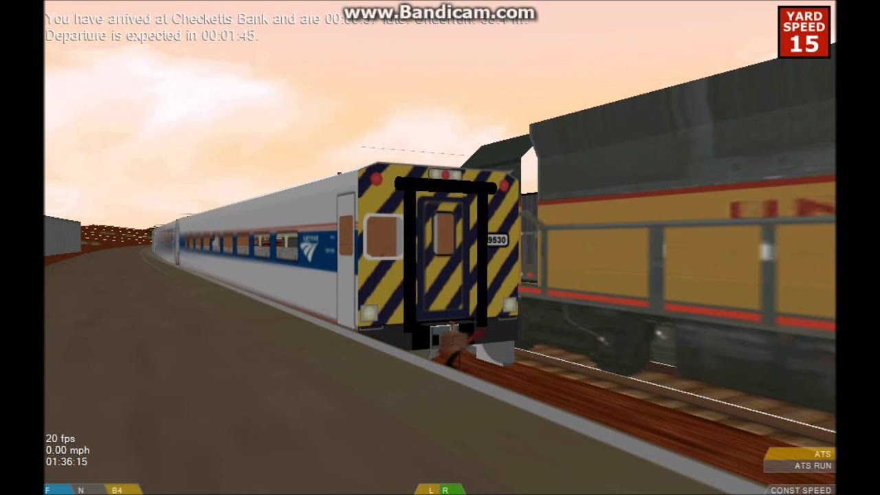 OpenBVE HD EXCLUSIVE: Amtrak EMD F40PH and GE Genesis P42DC Powered ...