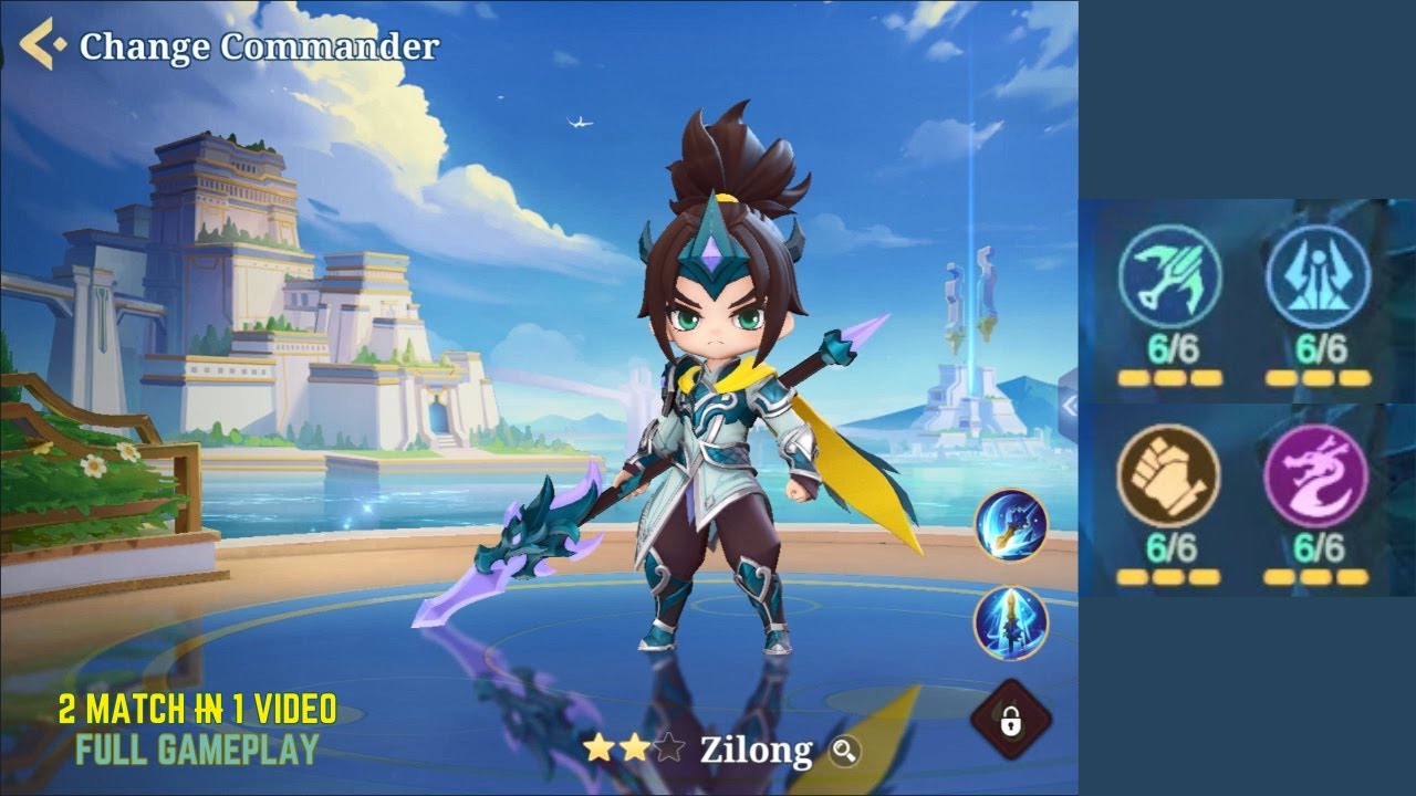 COMMANDER ZILONG GAMEPLAY!!! Magic Chess: Go Go Eps 9 - YouTube