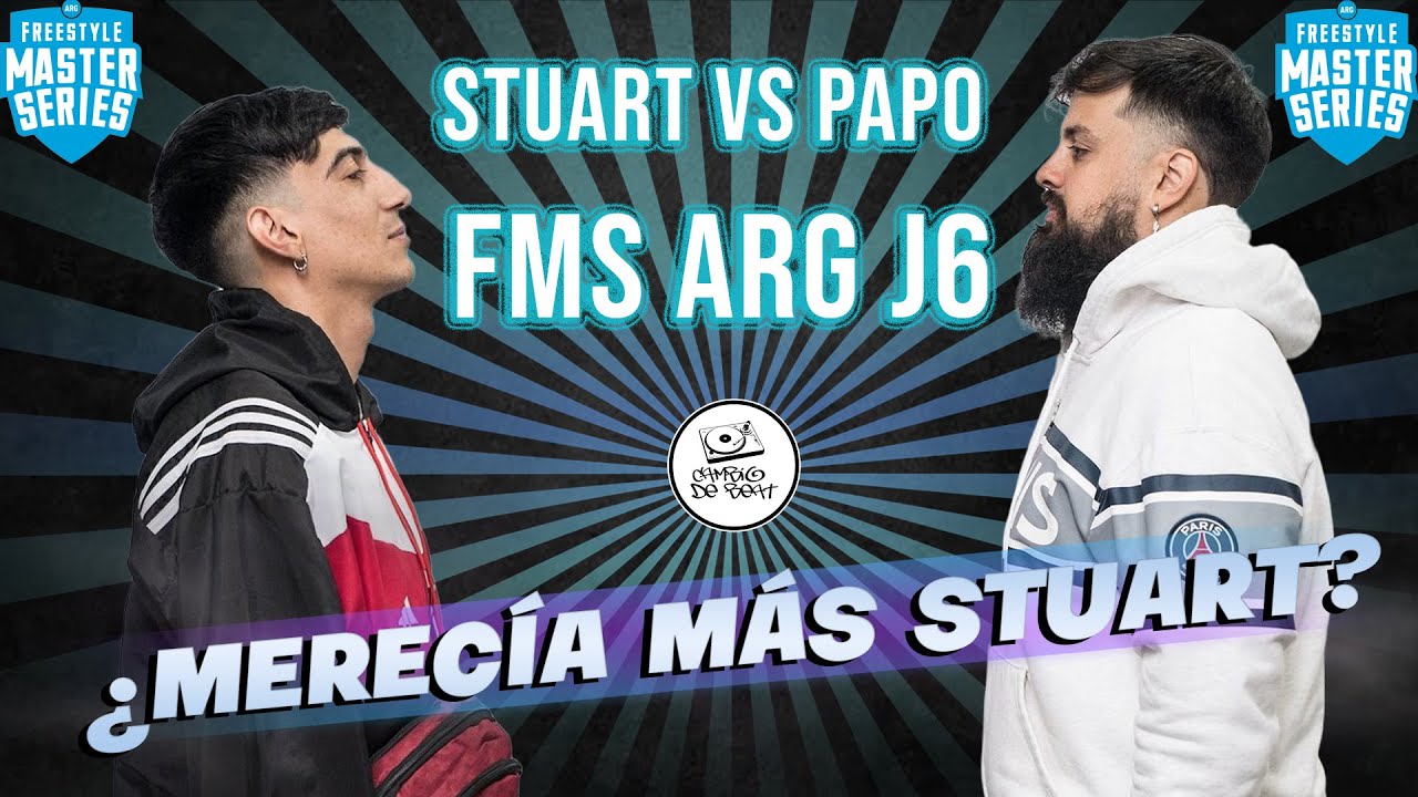 PAPO SE ESCAPA EN LA TABLA🤯🇦🇷 | STUART VS PAPO FMS ARGENTINA J6 ...