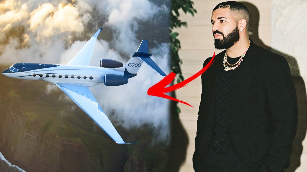 Así se ve el JET PRIVADO DE DRAKE por Dentro, AIR DRAKE - YouTube