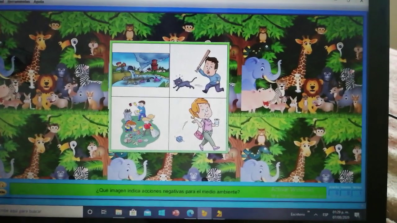 Proyecto, jclic. (animales en peligro de extinción) - YouTube