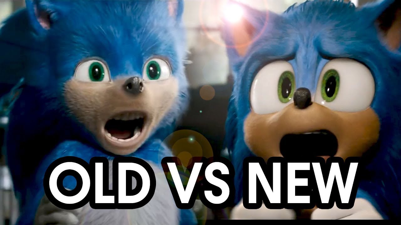 SONIC: THE HEDGEHOG (2020 TRAILER) Redesign: Best comparison (4K) - YouTube