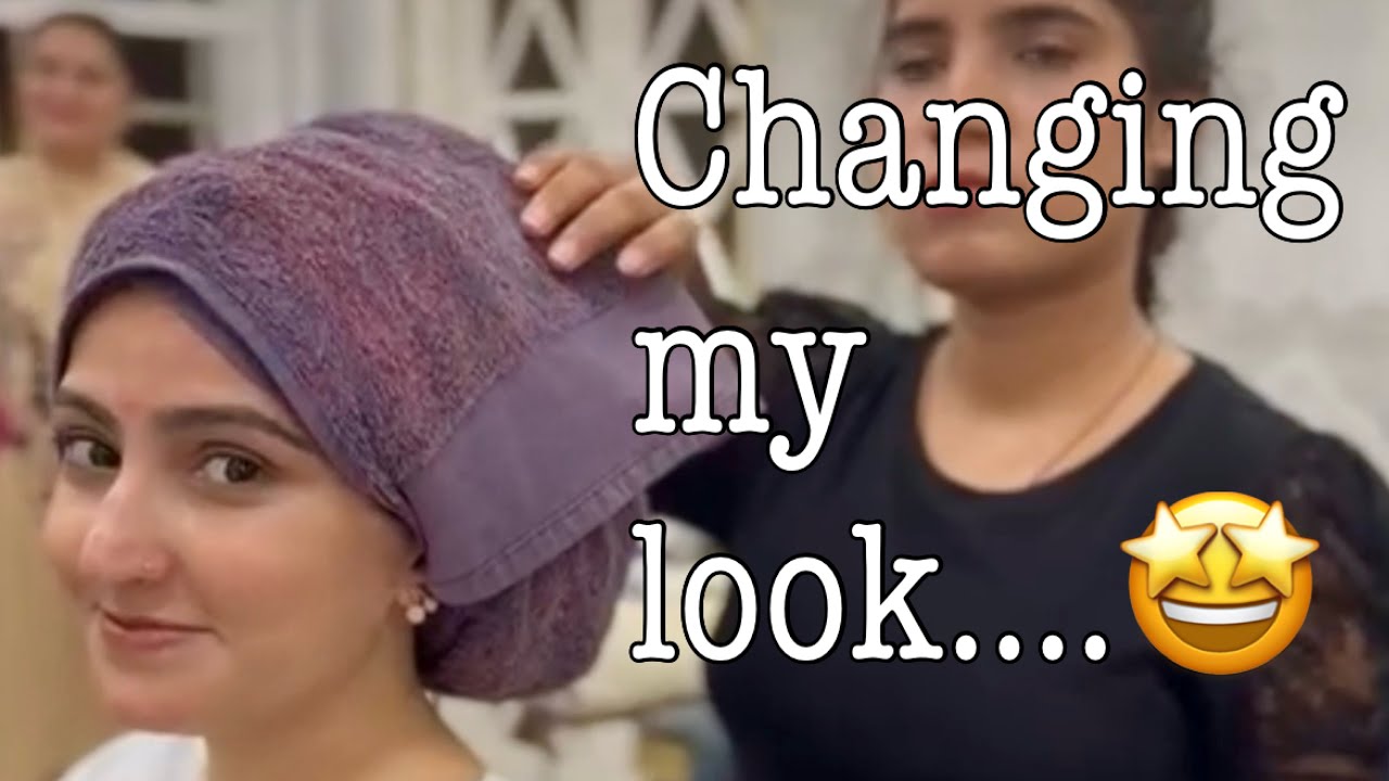 Changing my look 🤩 #dailyvlogging #trendingvlogs - YouTube