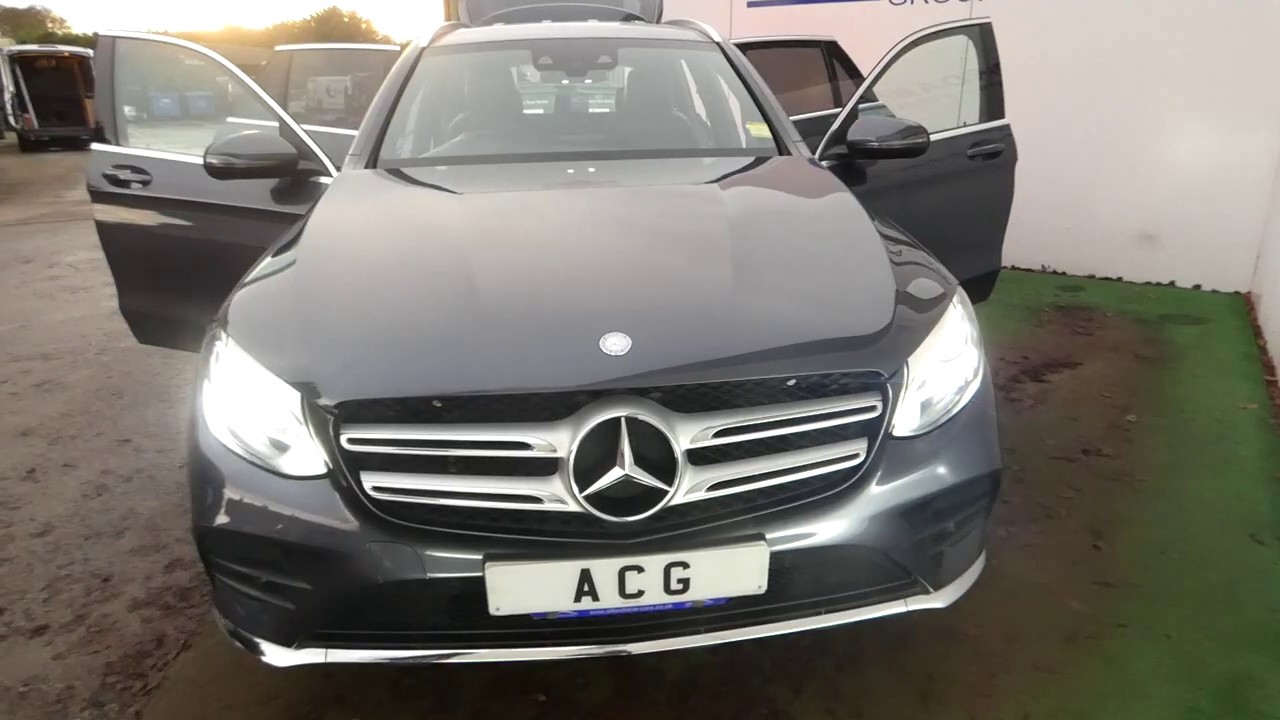 2016 16 REG MERCEDES GLC 220 D 4MATIC AMG LINE AUTO - YouTube
