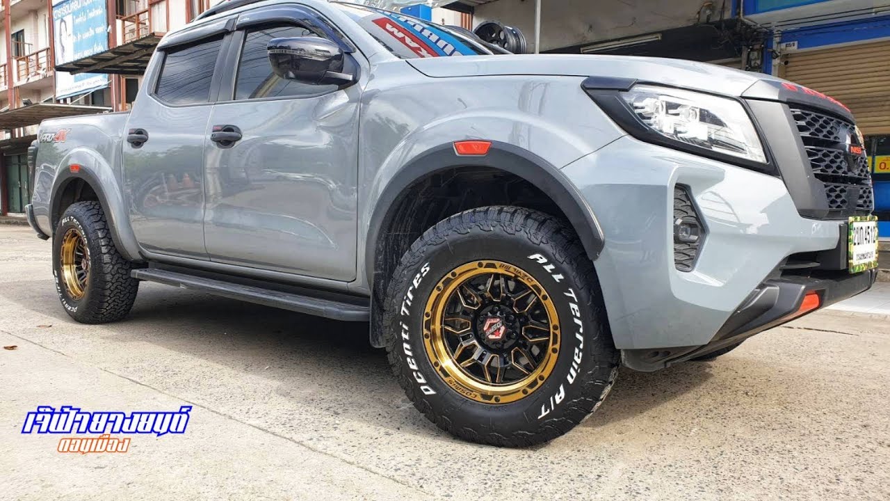 NAVARA PRO4X จัดล้อแท้ตรงรุ่น 💯 COSMIS M8 ขอบ 16” - YouTube