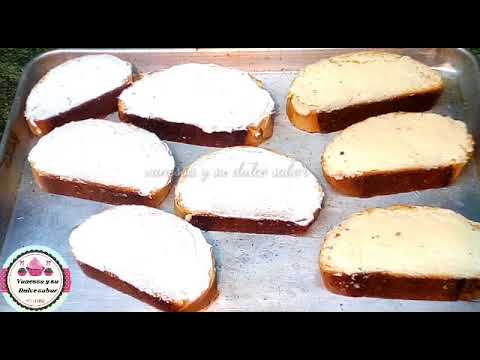 Rebanadas de mantequilla Pan dulce mexicano esponjoso facíl - YouTube