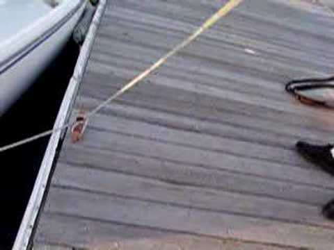 Flying Cleat Hitch - YouTube