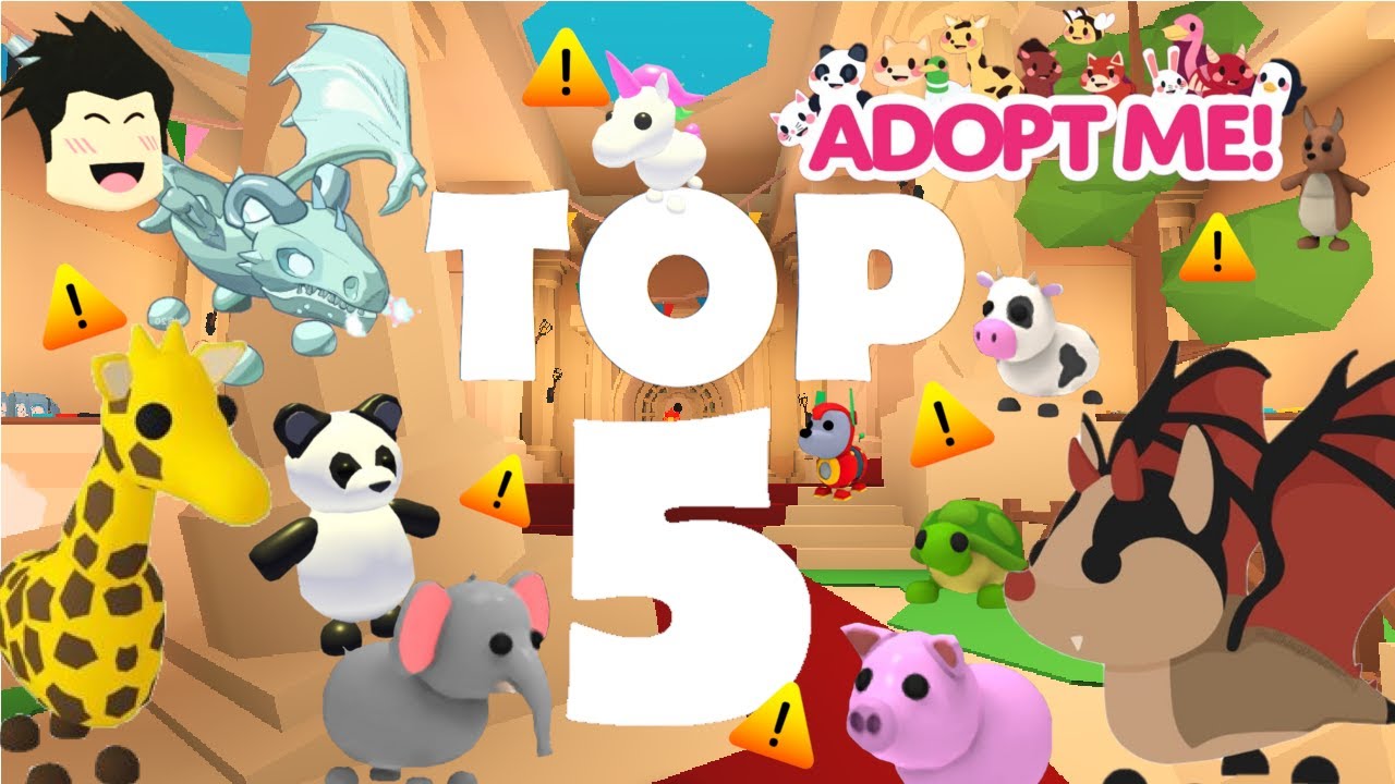 LAS 5 MASCOTAS MAS IMPORTANTES DE ADOPT ME | Linkego - YouTube