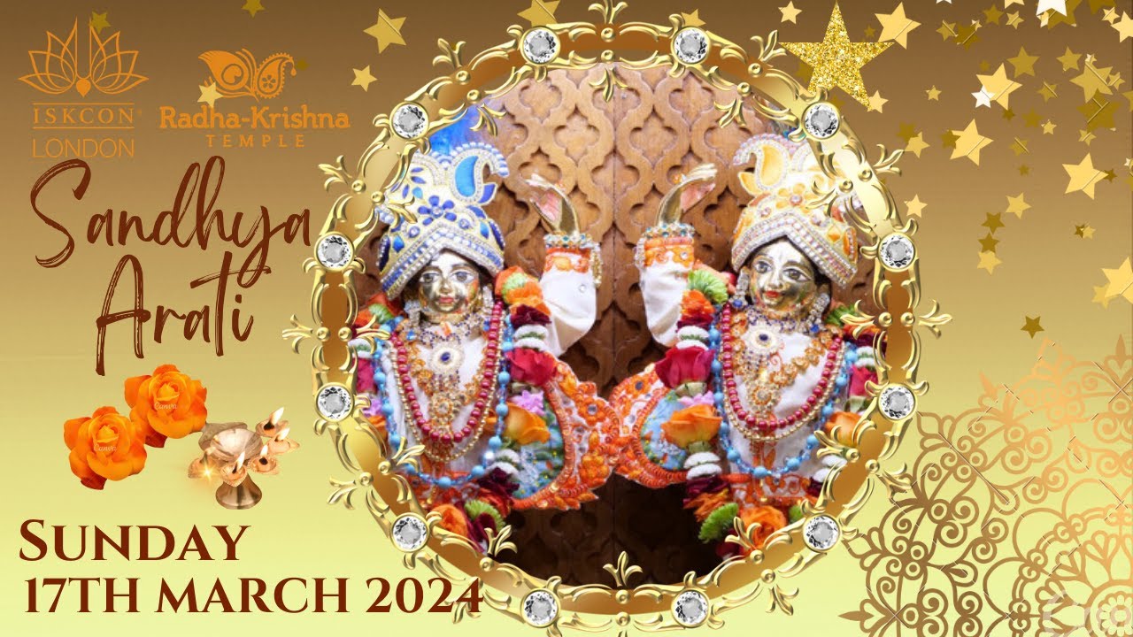 Sandhya Arati & Kirtan - 17 March 2024 - YouTube