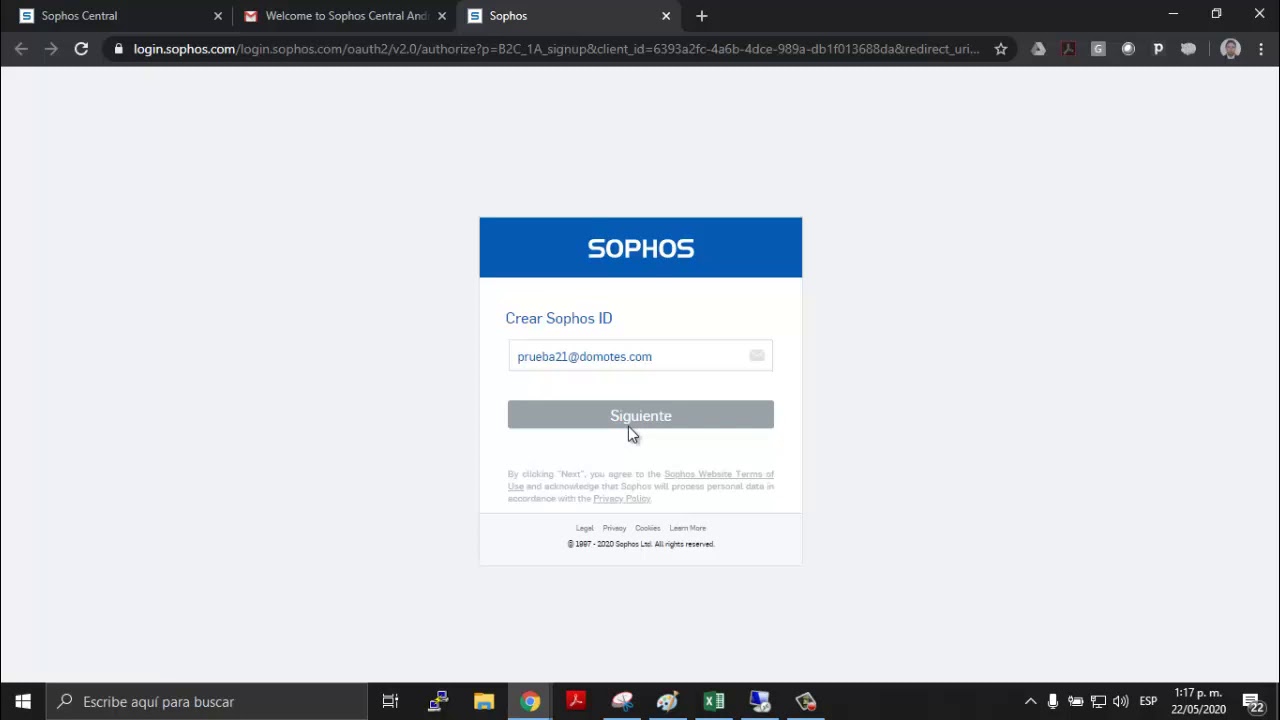 Como asignar roles en la consola sophos central - YouTube