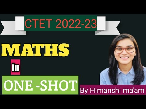 maths pedagogy in one -shot by Himanshi singh | CTET 2022-23 online ...