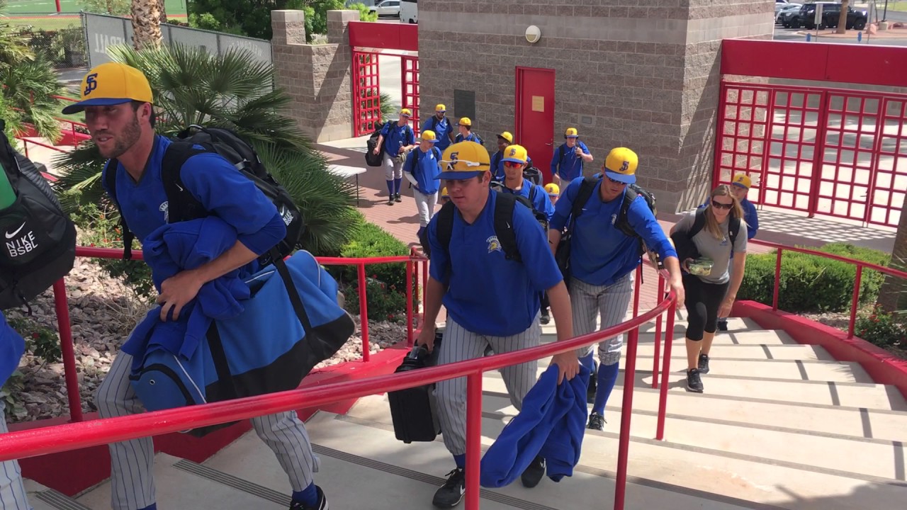 2017-05-18: Baseball arrives at Earl E Wilson Stadium (UNLV) - YouTube