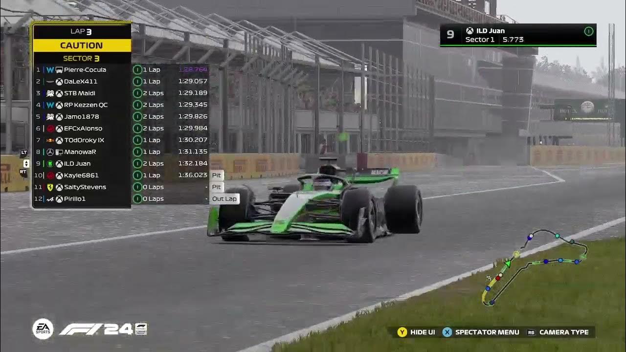 F1 24: STB Racing League Season 27 - Tier 3 - Italian GP - YouTube