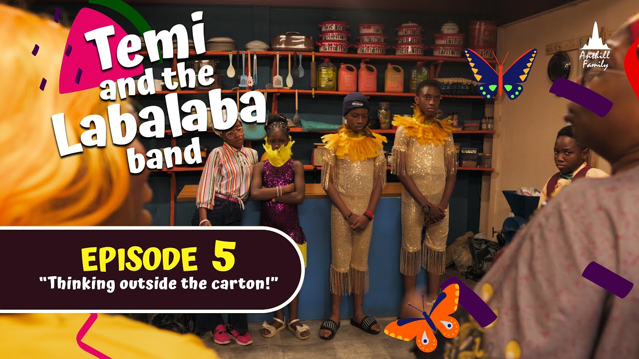 Temi and the Labalaba Band | Ep 5: Thinking Outside the Carton! (Family ...