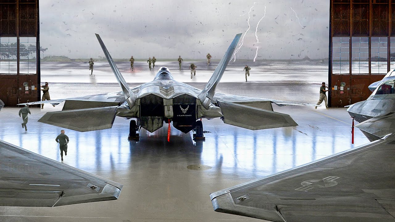 How US Hides & Protects its Advanced Fighter Jets from Scary Storms ...