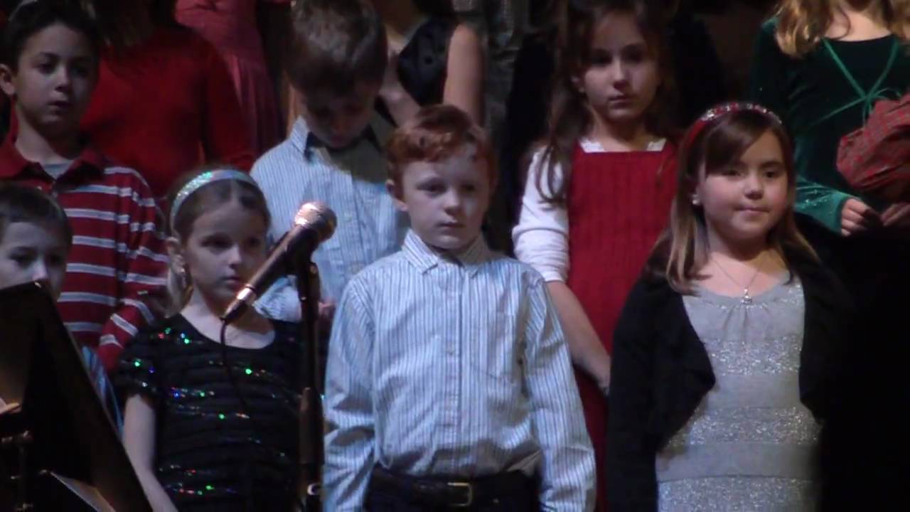 Craddock Elementary School 2nd Grade 2009 Holiday Concert - YouTube