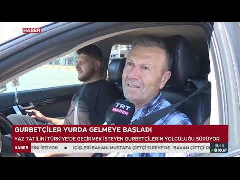 GURBETÇİLER YURDA GELMEYE BAŞLADI #haber #tv #news #kapıkule #gurbetci #border #sınır #gündem