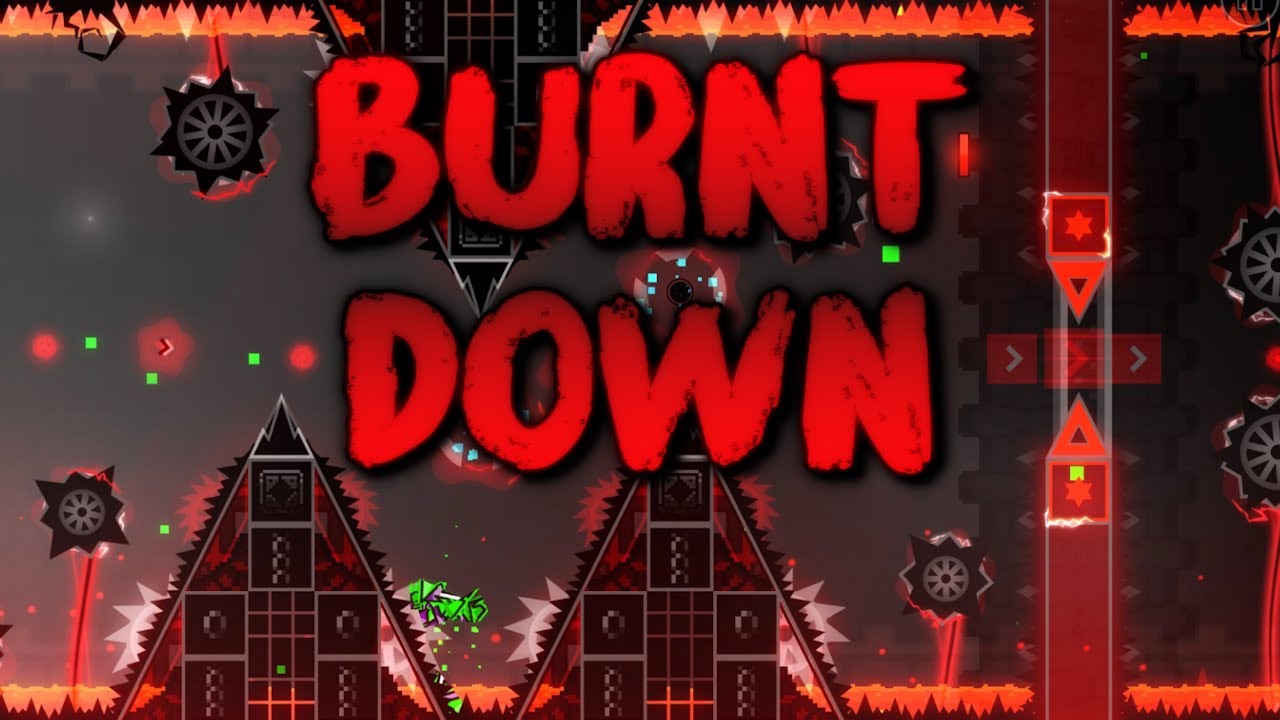 "Burnt Down" by Hell | Medium Platformer Demon | Geometry Dash 2.2 ...