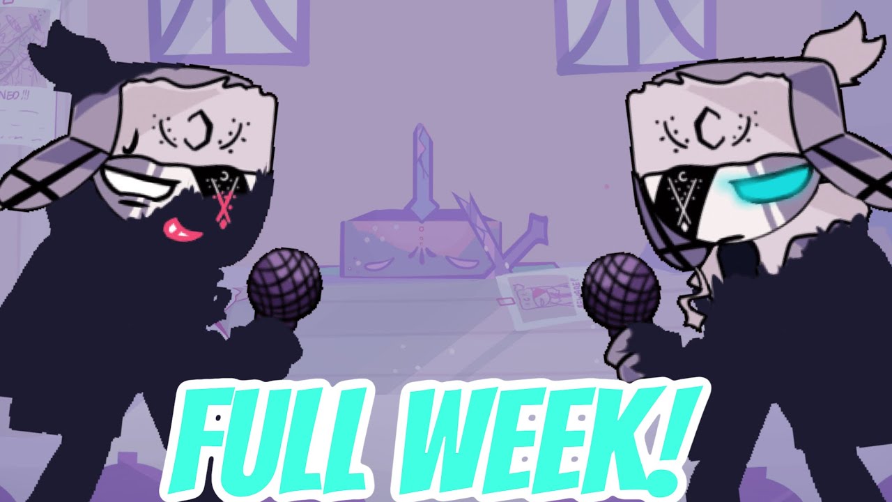FNF Evil Ruv vs BF & GK! | Full Week! - YouTube