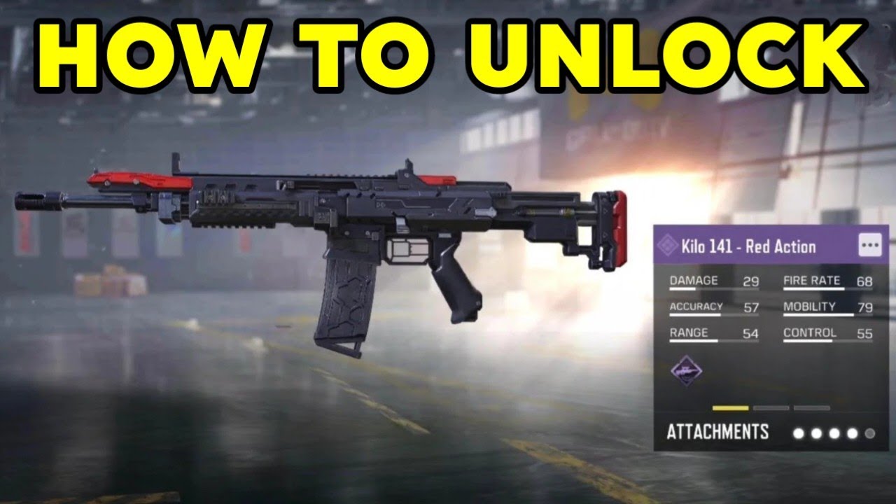 HOW TO CLAIM FREE KILO 141 - RED ACTION SKIN IN COD MOBILE - YouTube
