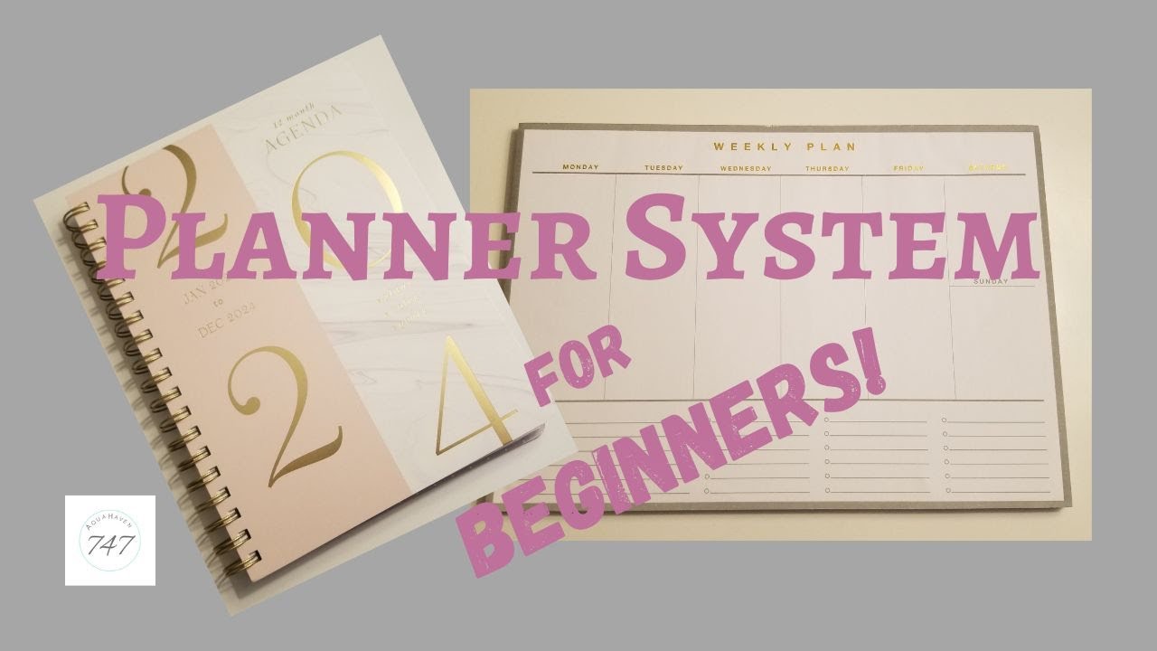 Planner Tips for Beginners - YouTube