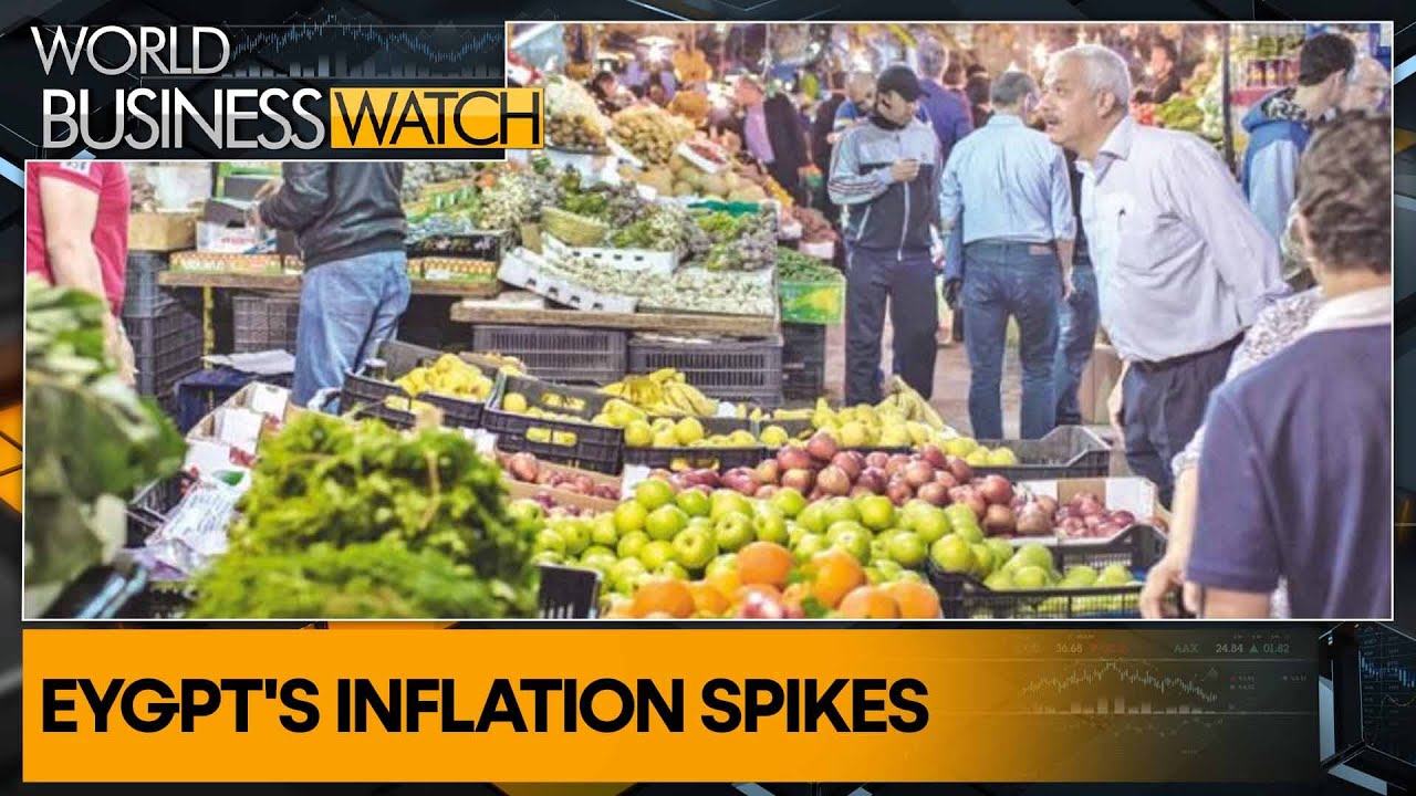 Egypt's inflation hits record high | World Business Watch - YouTube