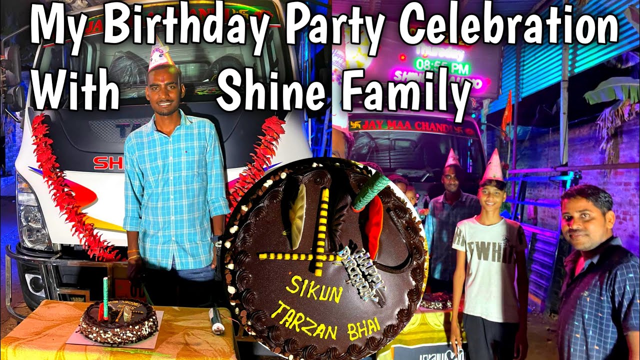 My Birthday Celebration With Shine Family And Shine 3D Official ...