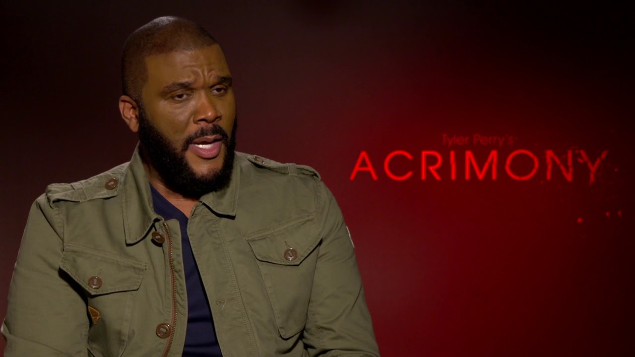 Acrimony: Tyler Perry Official Movie Interview | ScreenSlam - YouTube