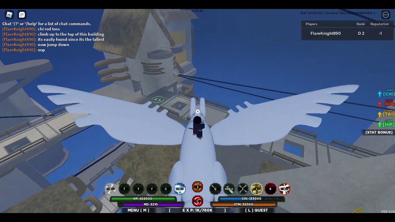 Chi Rod Toss Spawn Location | Shindo Life - YouTube