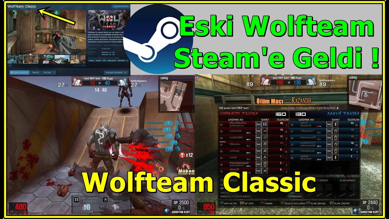 Wolfteam Classic Steam 'De ! (2009)🤩 - YouTube
