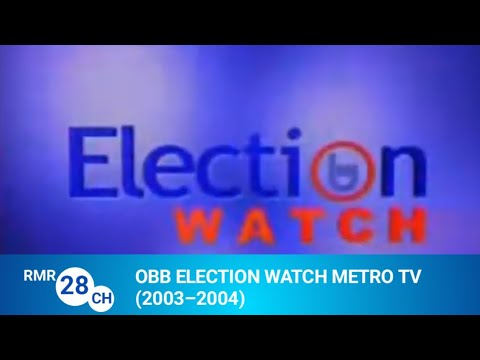 OBB Election Watch Metro TV (2003–2004) - YouTube
