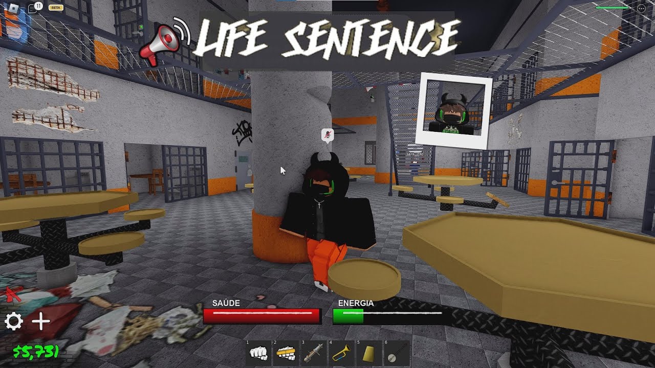 LIFE SENTENCE (ROBLOX) - 1 Dia Na Prisão - Frango Doido - YouTube