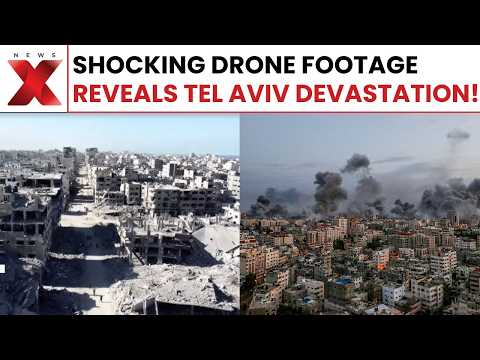 Tel Aviv Horror: Iran’s Attack Leaves Tel Aviv Residents in Shock – Shocking Drone Video!