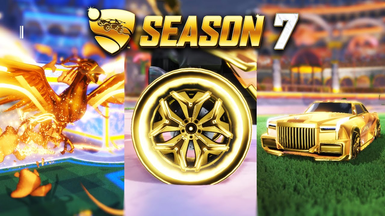 Every GOLD ITEM In The SEASON 7 Rocket Pass! - YouTube