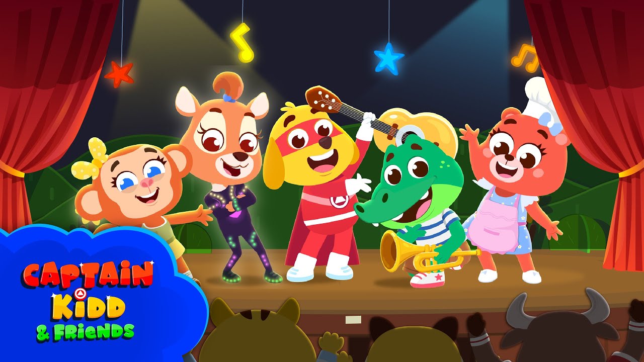 Captain Kidd S3 | Episode 6 | Talent Day | Animated Cartoon for Kids ...