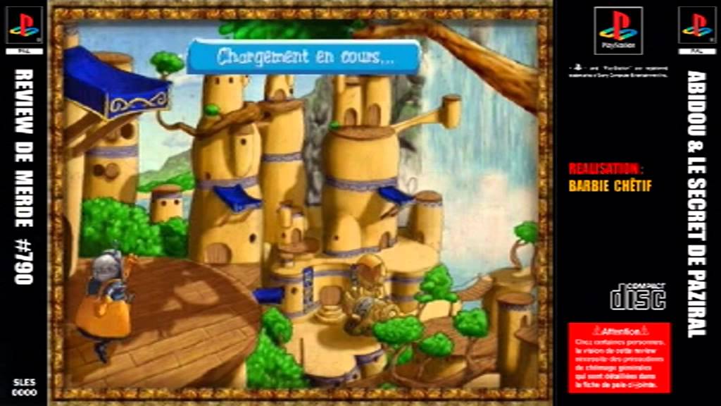 Review de merde #790 : Adibou & Le Secret de Paziral [PS1] - YouTube