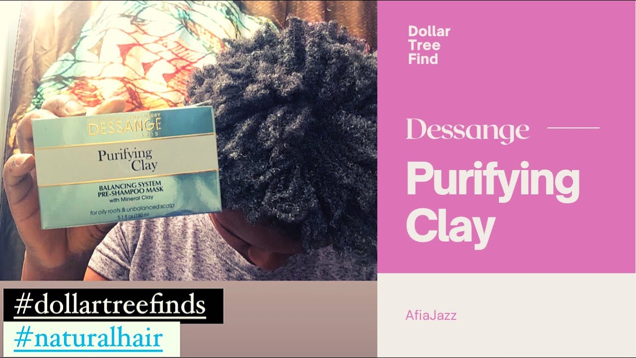 Dessange Purifying Clay Pre Poo Mask Dollar Tree Find - YouTube