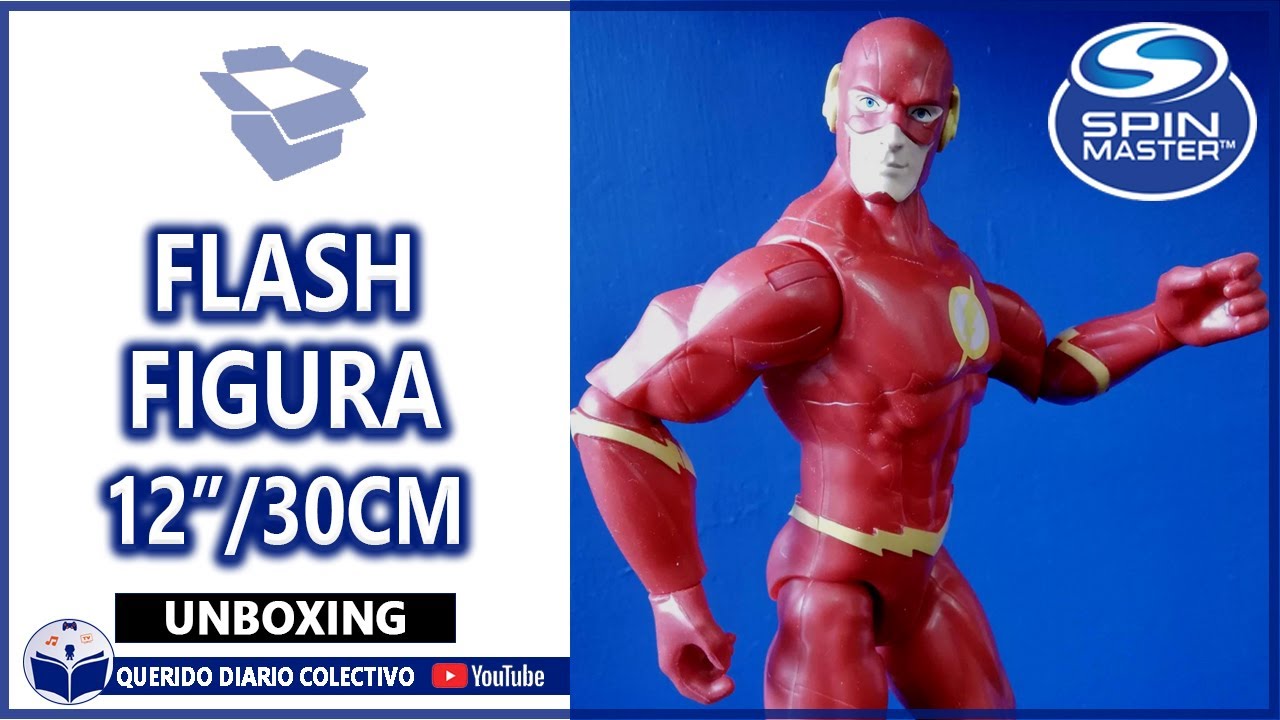 🔷 FLASH SPIN MASTER 2020 | FIGURA 12"/30CM | UNBOXING/REVIEW | QUERIDO ...