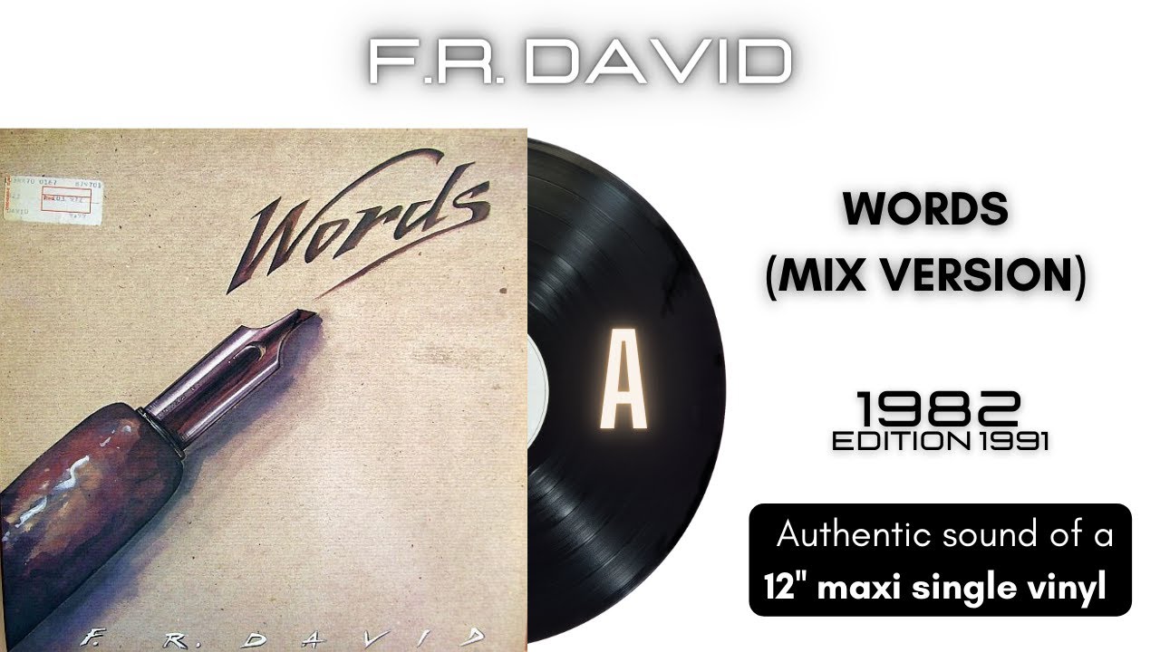 F R David - Words (Mix Version) [12'' maxi single] - YouTube