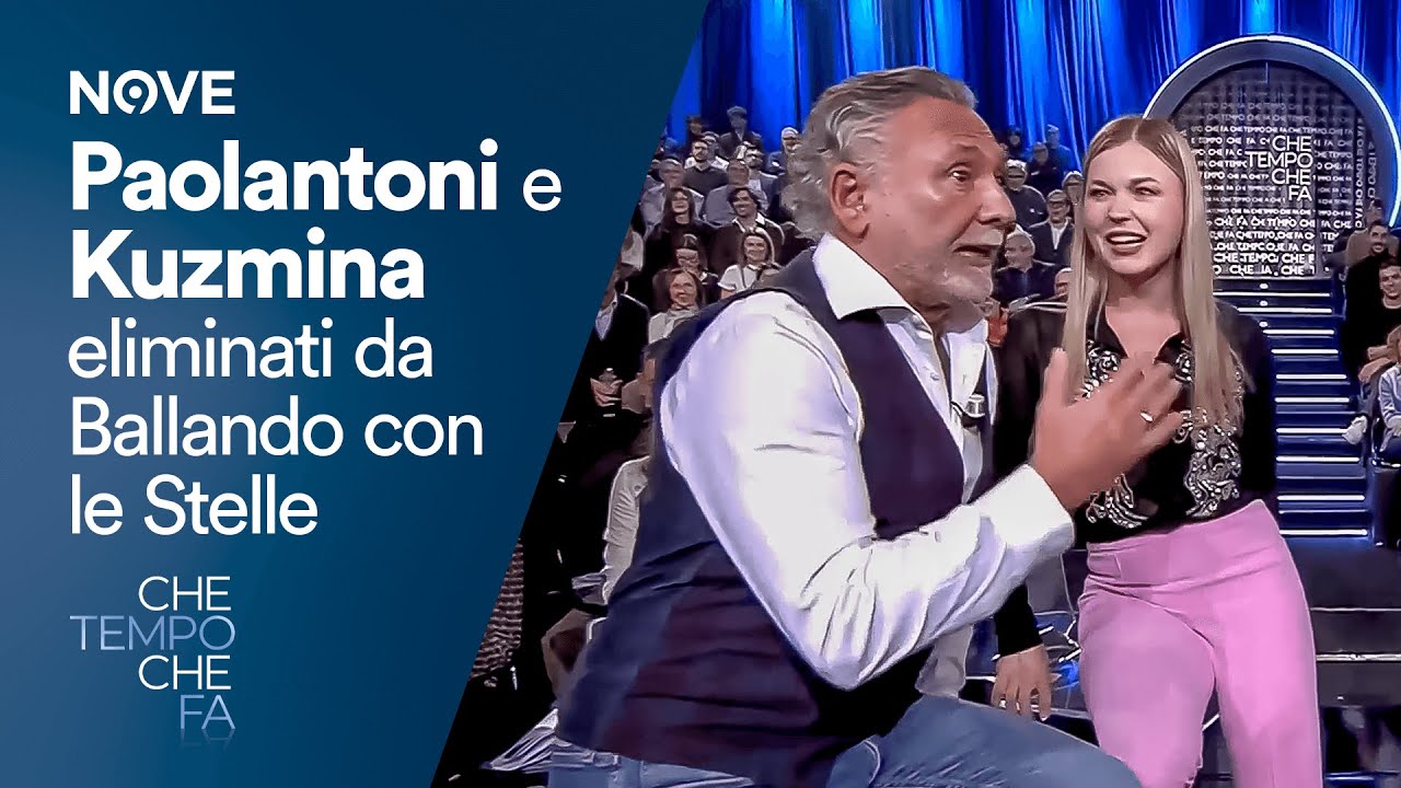 Paolantoni e Kuzmina eliminati da Ballando con le stelle | Che tempo che fa - YouTube