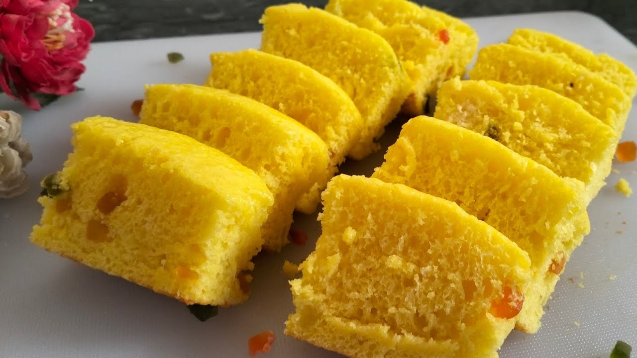 Tea-time slice cake recipe | Tasty Britannia cake recipe | Shital's ...