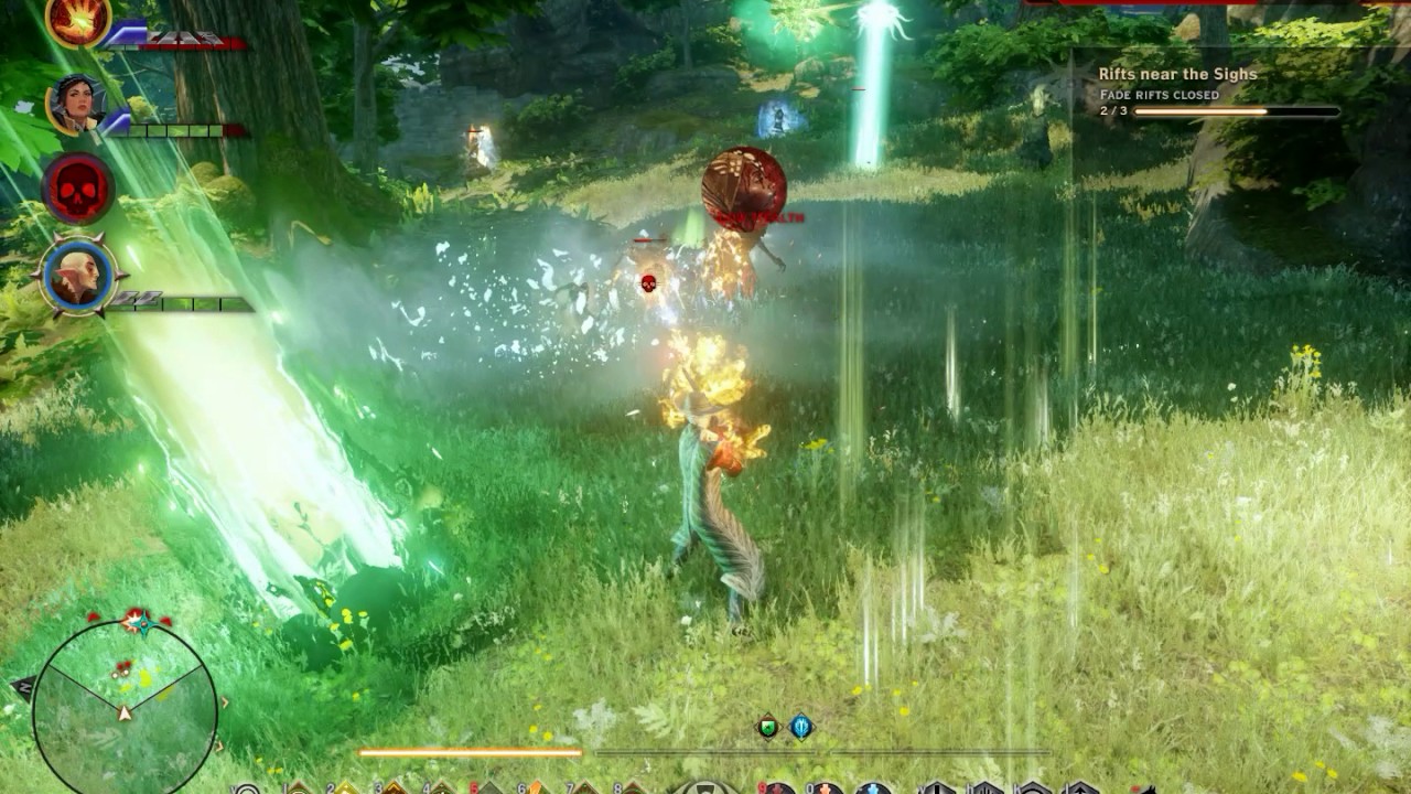 Dragon Age Inquisition vs Fear & Despair demons - YouTube