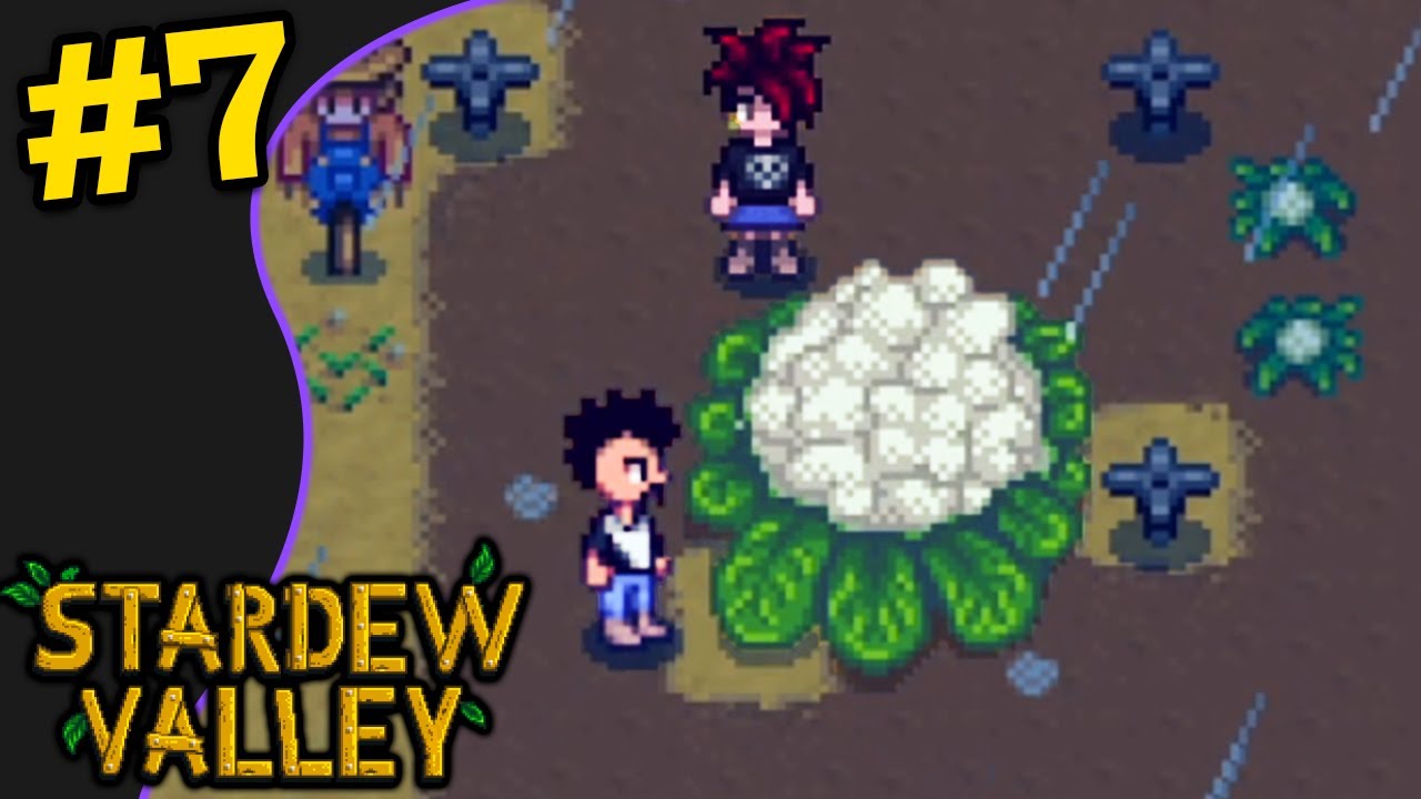 Stardew Valley with Friends #7 - Giant Cauliflower - YouTube
