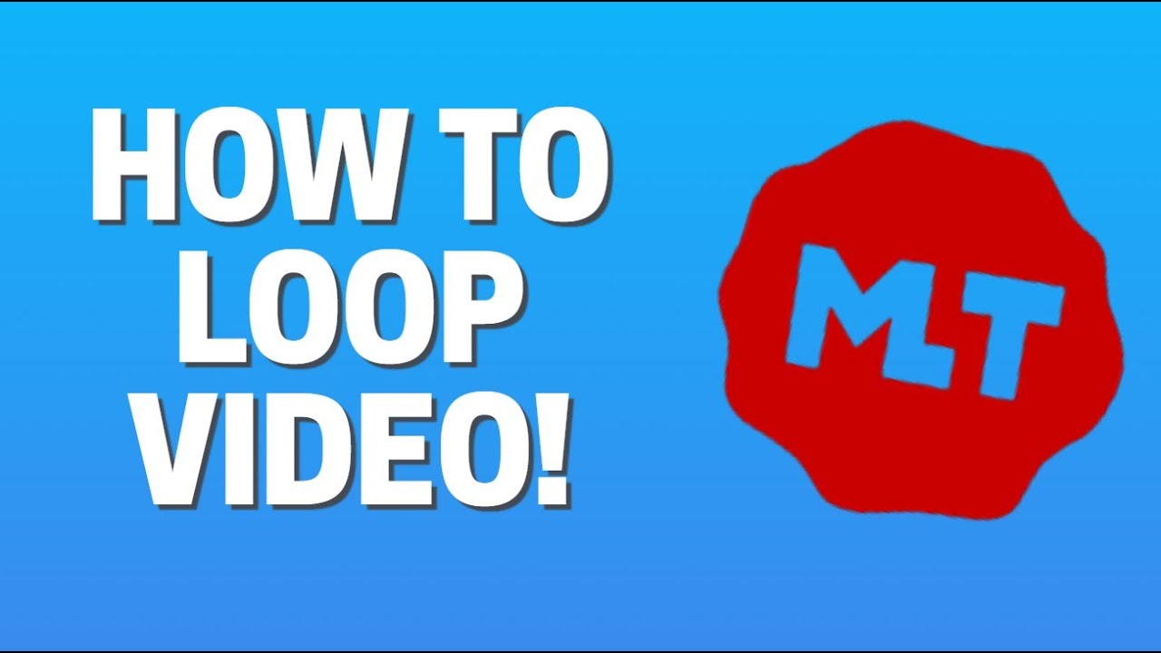 How To Loop video in ShotCut - YouTube