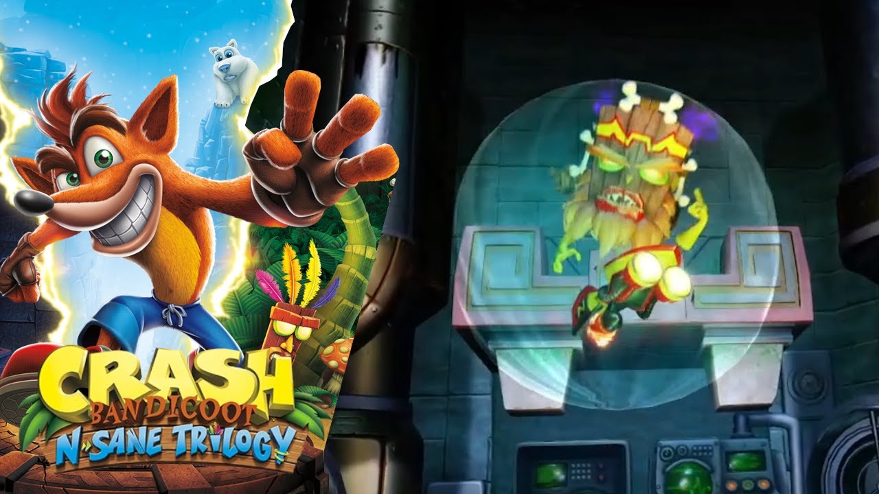 La batalla final contra el cabezón y la máscara // Crash Bandicoot #17 ...