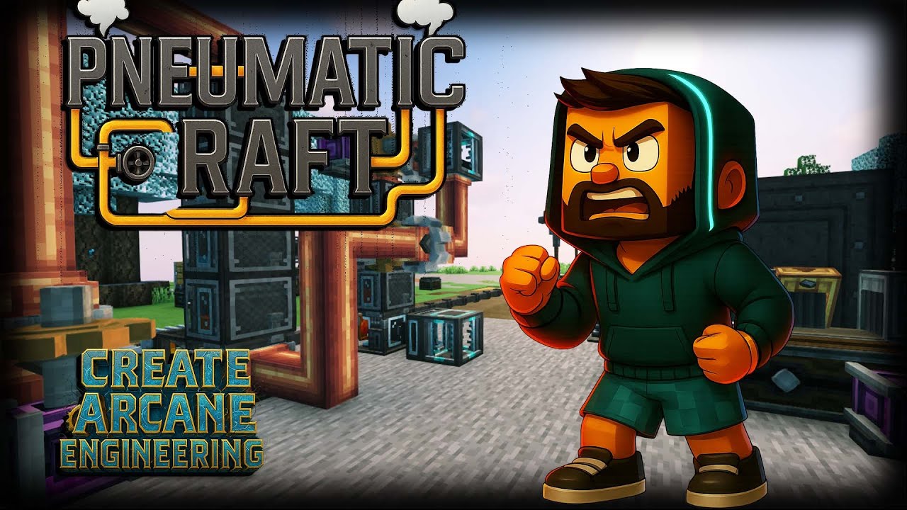 PneumaticCraft + Create Arcane Engineering — автоматизація тиску та ...